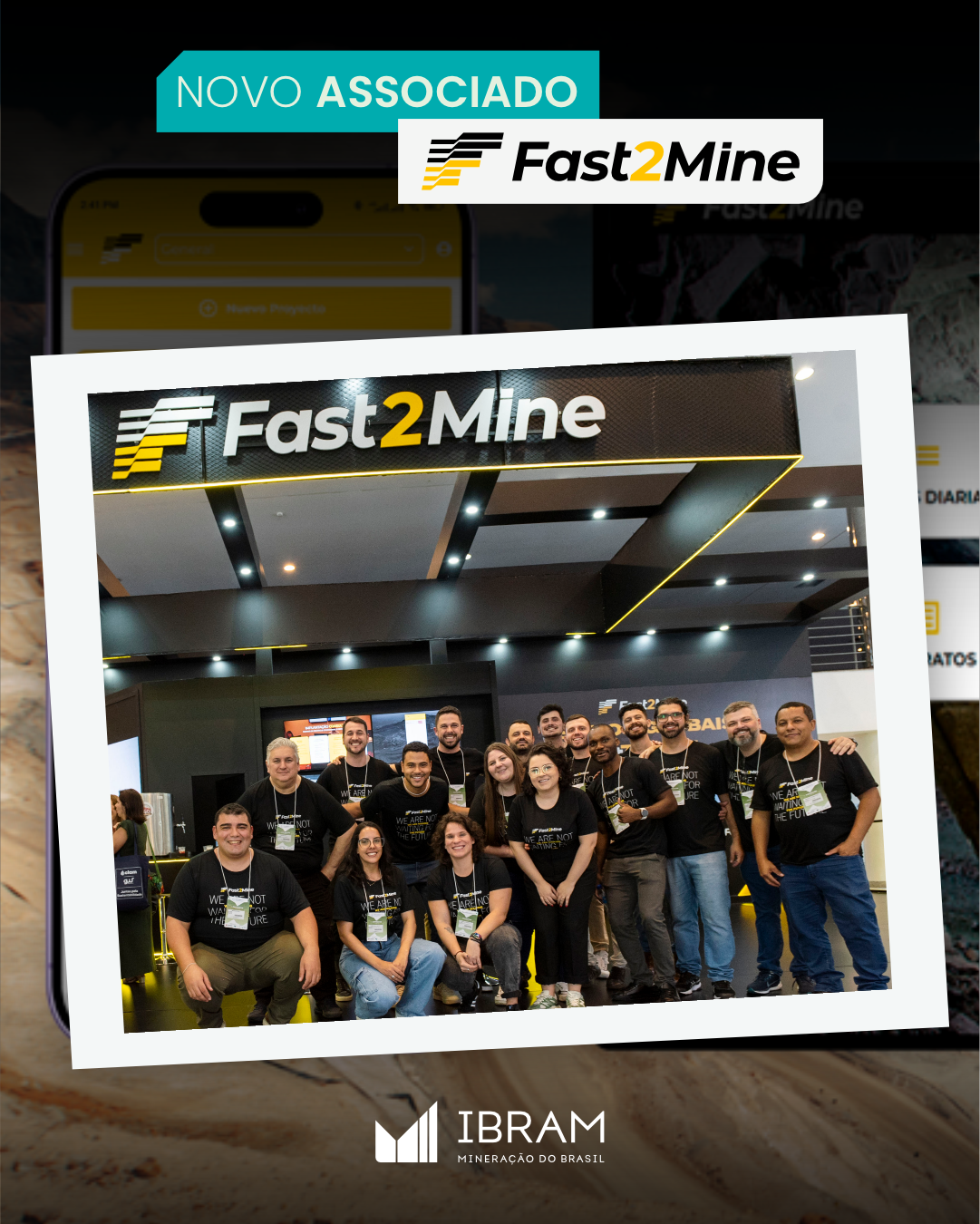 Fast2Mine agora faz parte do quadro de associados do IBRAM IBRAM